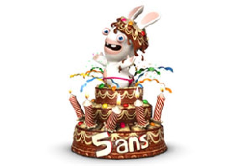 Les Lapins crétins fêtent leur bwaaaanniversaire