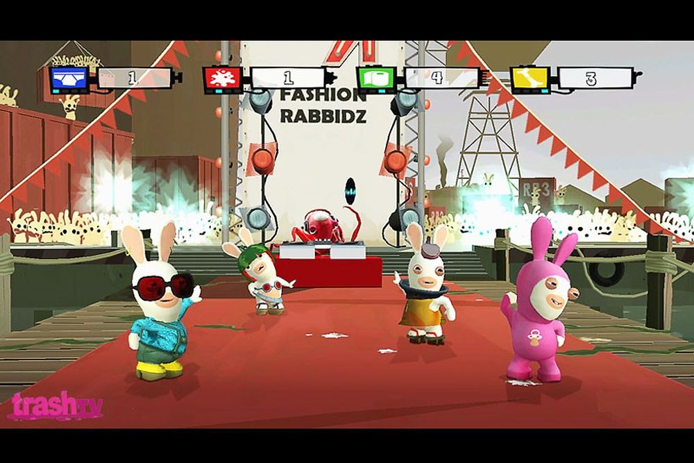 Les Lapins crétins fêtent leur bwaaaanniversaire