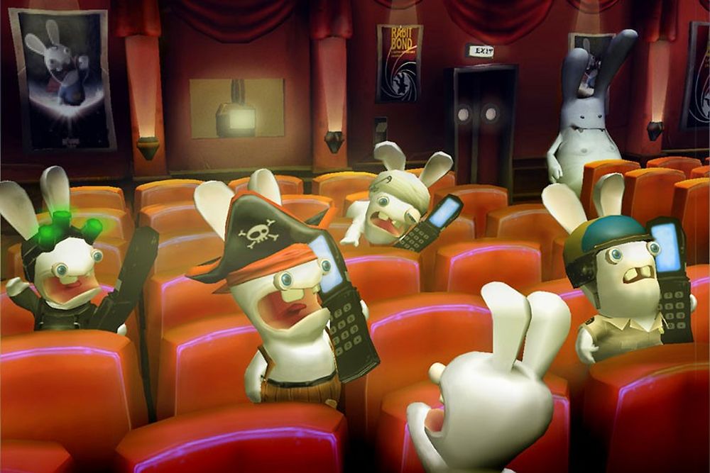 Les Lapins crétins fêtent leur bwaaaanniversaire