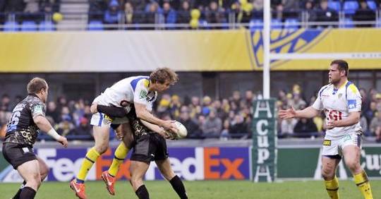 Rugby: Rougerie forfait contre le Munster