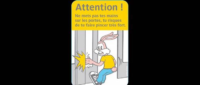 Serge, le lapin de la RATP, change de look - Le Point