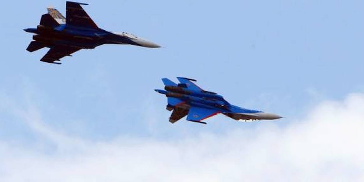 Deux Avions De Chasse Ukrainiens Abattus Depuis La Russie