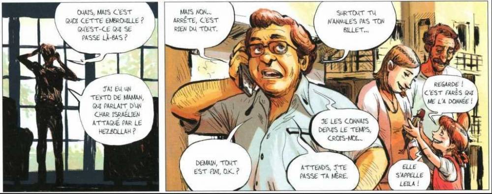 "Yallah Bye" : la BD qui fait revivre la guerre au Liban