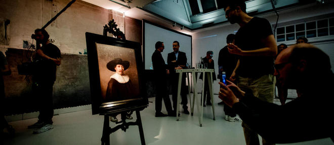 Un nouveau Rembrandt entièrement peint par un ordinateur