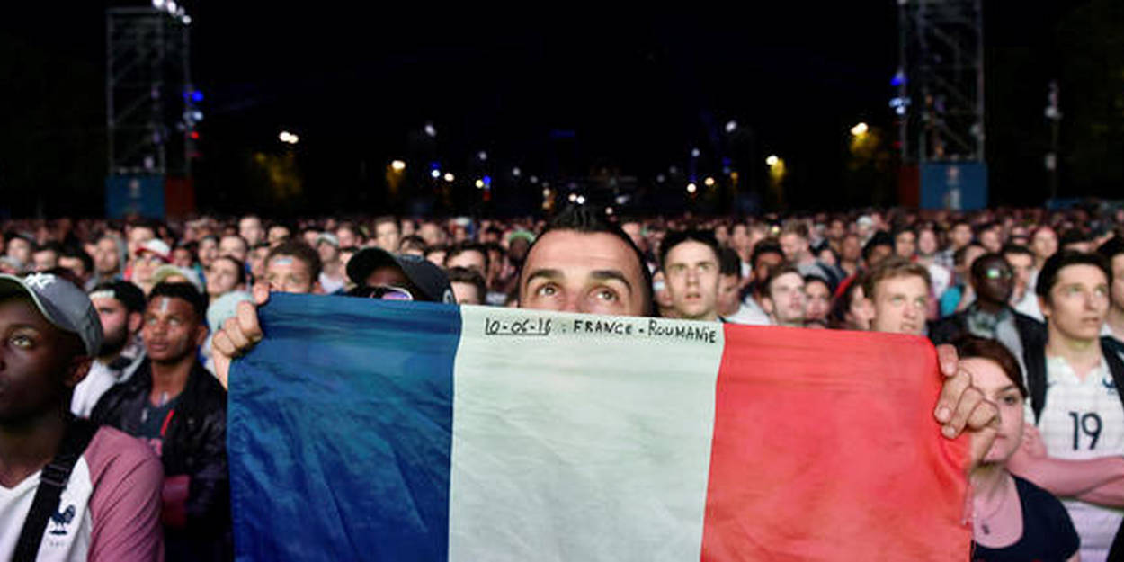 Des fan-zones sécurisées, mais pas très fréquentées