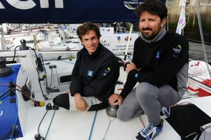 Solitaire du Figaro: Yoann Richomme en tête