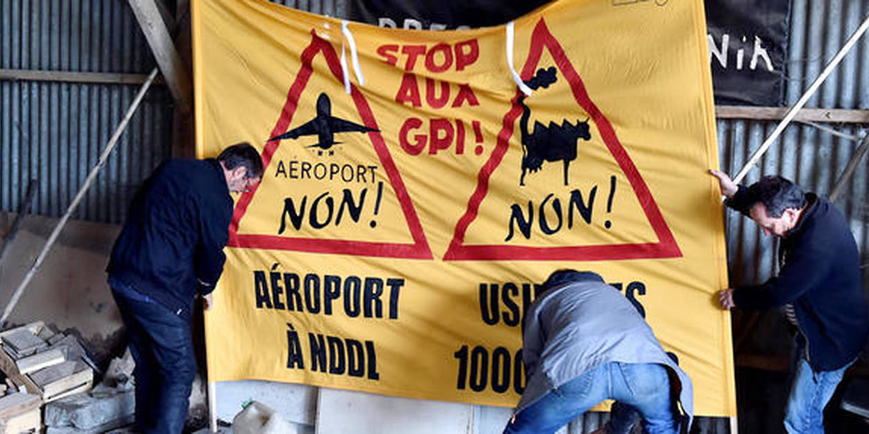 NDDL : l'exécutif veut évacuer la ZAD en octobre