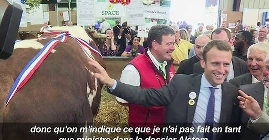 Vidéo - Alstom: Macron dit ne pas avoir fait "des promesses intenables"