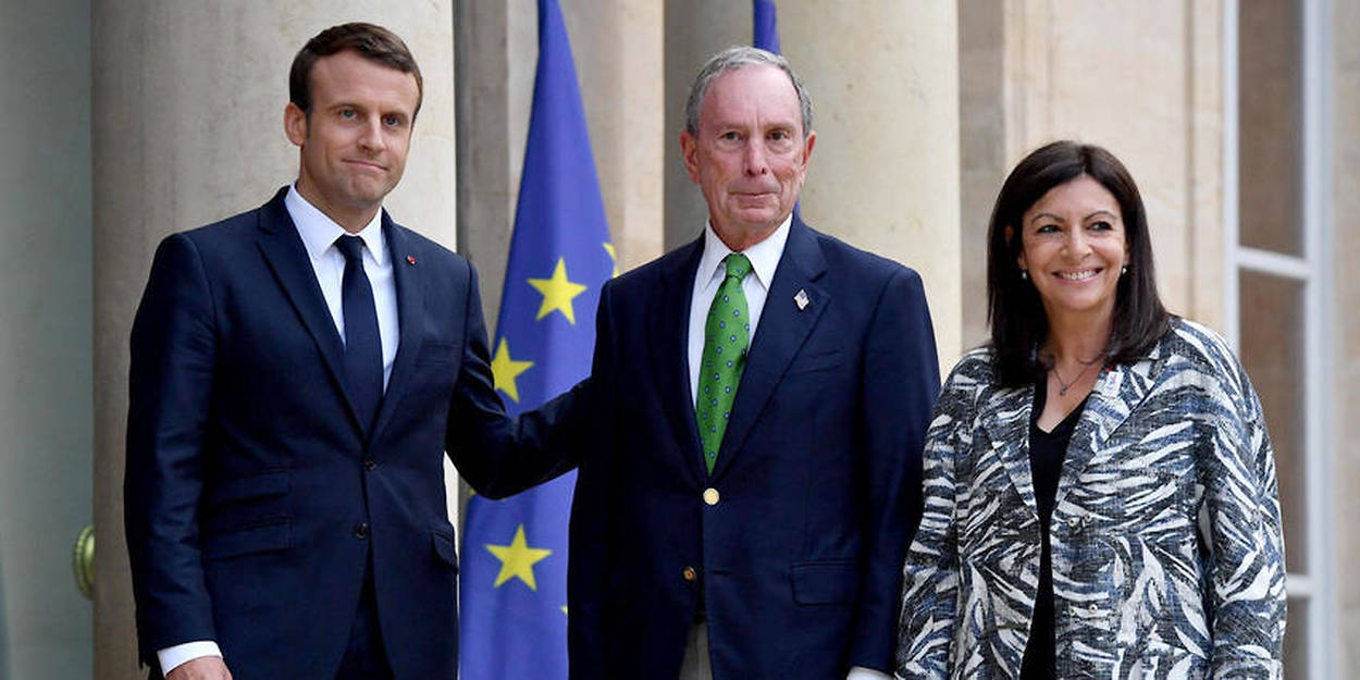 Climat : en visite en France, Michael Bloomberg s'engage
