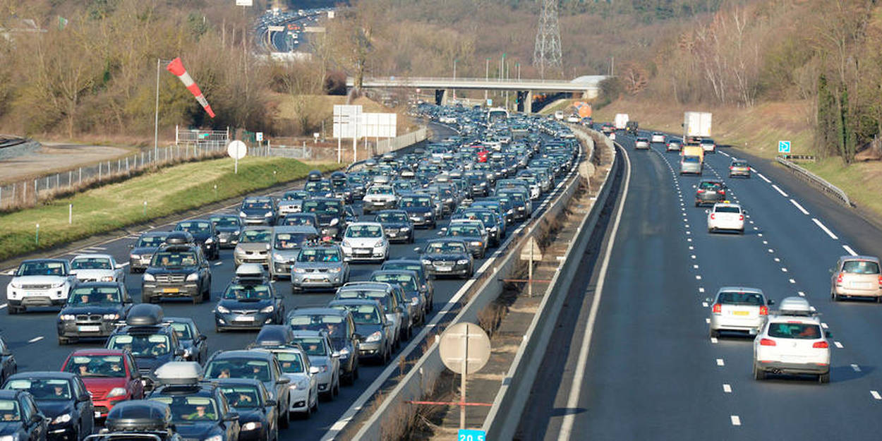 Vacances : un pic de 556 kilomètres de bouchons pour un samedi classé rouge