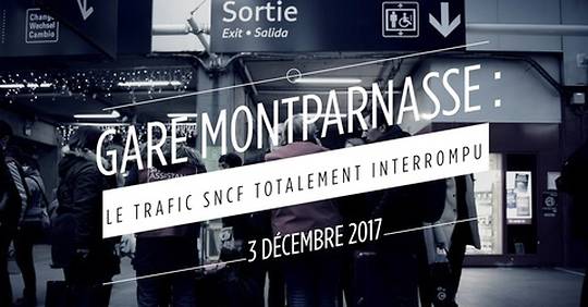 Vidéo - Gare Montparnasse : le trafic SNCF totalement interrompu Vidéo - Gare Montparnasse : le trafic SNCF totalement interrompu