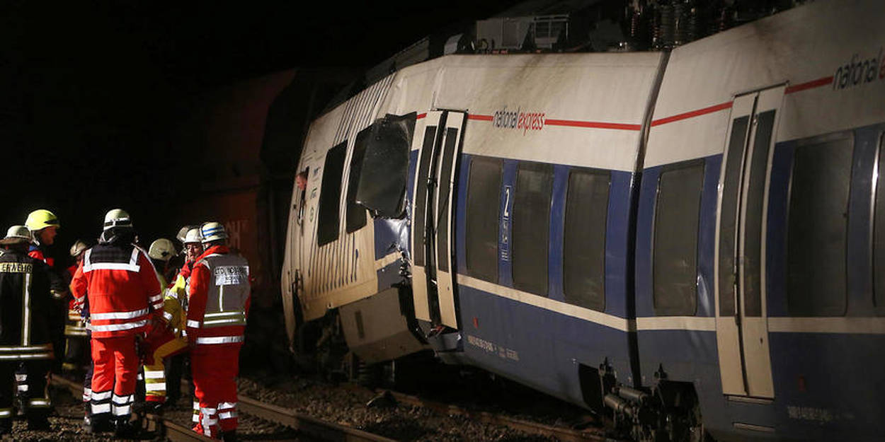 Allemagne : collision entre deux trains, plusieurs blessés