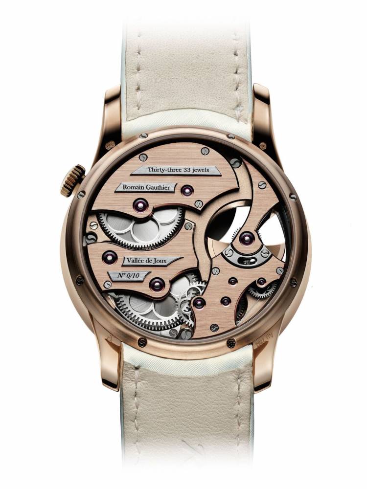SIHH 2018 : une première féminine pour Romain Gauthier Montres