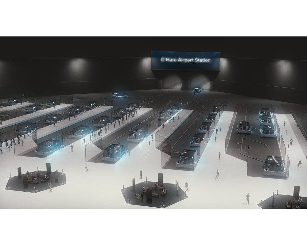 À Chicago, des Tesla électriques à 240 km/h dans un tunnel | Automobile