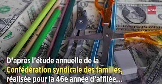 Vidéo - Fournitures scolaires : une addition plus salée pour les collégiens