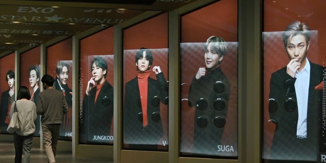 Les rois de la K-pop BTS triomphent aussi en bourse
