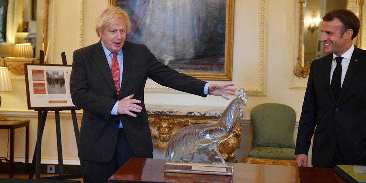 Brexit : entre Johnson et Macron, le poisson de la colère