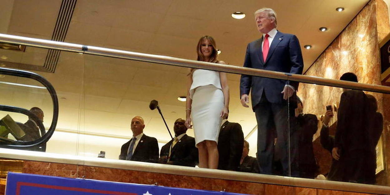 L’escalator de la Trump Tower, là où tout a commencé…