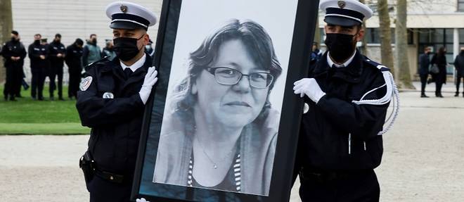 Hommage National à La Policière Tuée à Rambouillet Au Service De La