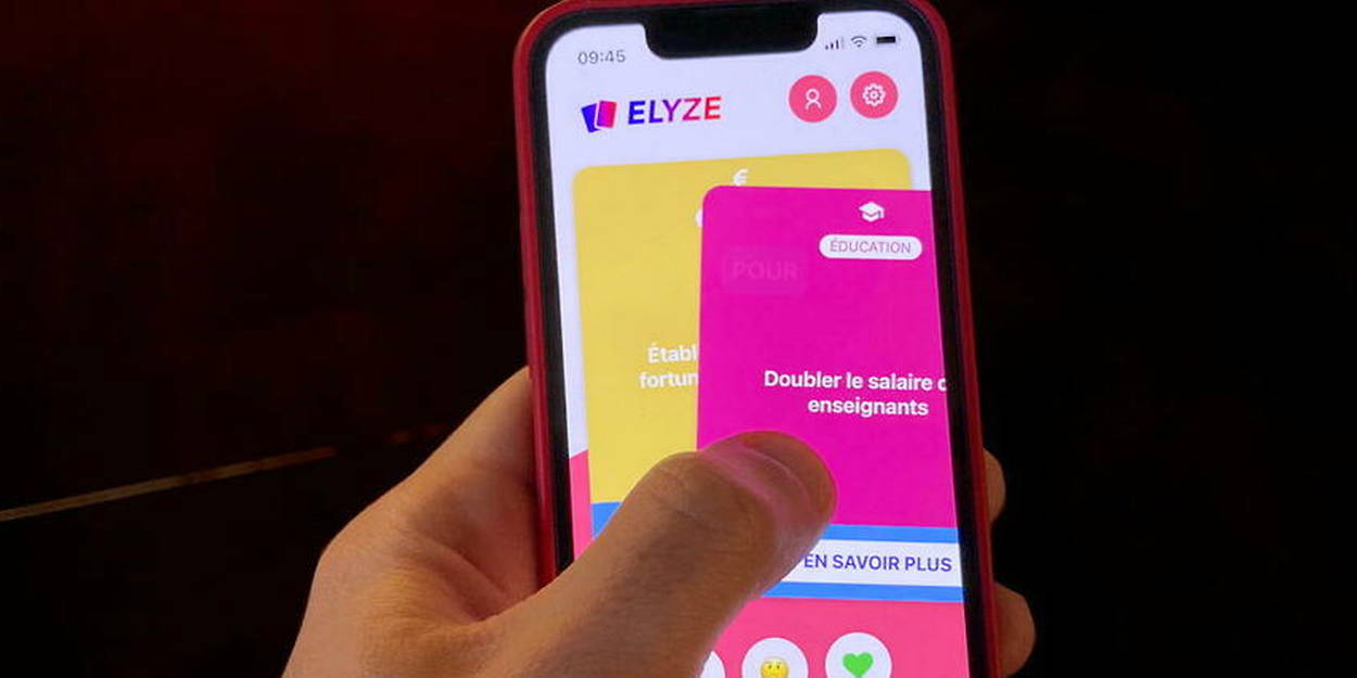 Présidentielle : l’application Elyze est-elle truquée