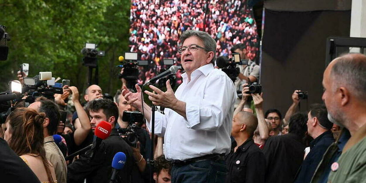 Législatives : Mélenchon, la « déferlante » en demi-teinte