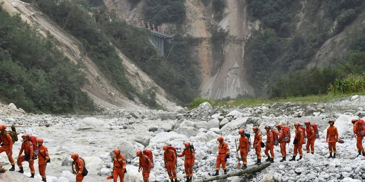 Séisme en Chine: le bilan grimpe à 74 morts