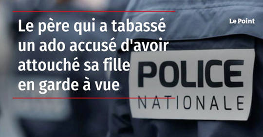 Vidéo Le Père Qui A Tabassé Un Ado Accusé Davoir Attouché Sa Fille
