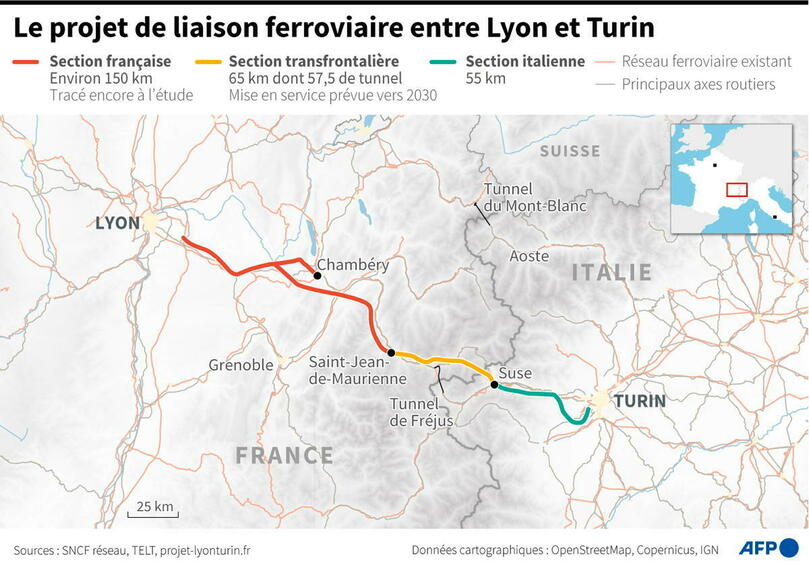 Tunnel Lyon-Turin : le vrai du faux