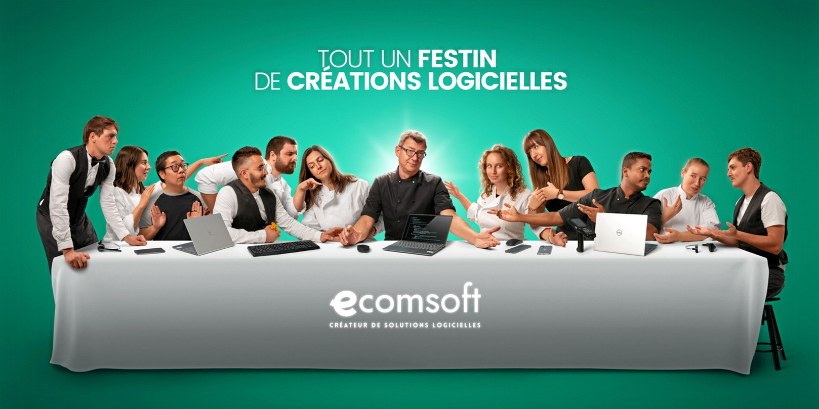 Ecomsoft, une société qui sait se mettre en scène…