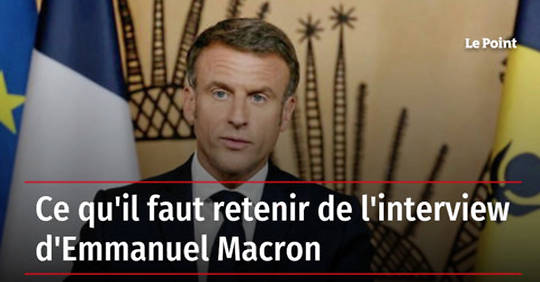 Vidéo - Ce qu'il faut retenir de l'interview d'Emmanuel Macron