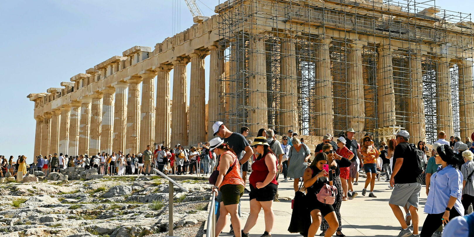 La Grèce va instaurer des quotas pour visiter l’acropole d’Athènes