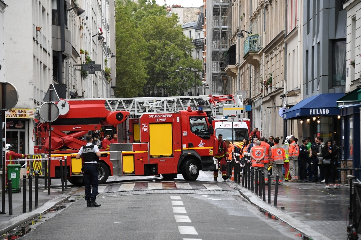 Paris: une explosion dans un immeuble fait cinq blessés, aucun pronostic vital engagé