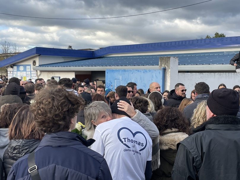 « C’était un carnage » : à la marche blanche en hommage à Thomas, tué ...
