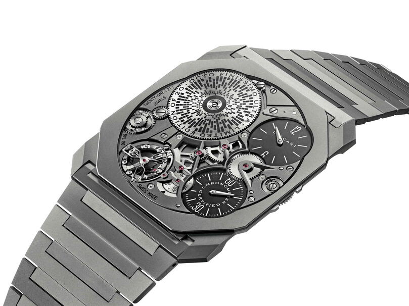 Bulgari dévoile la montre la plus fine du monde