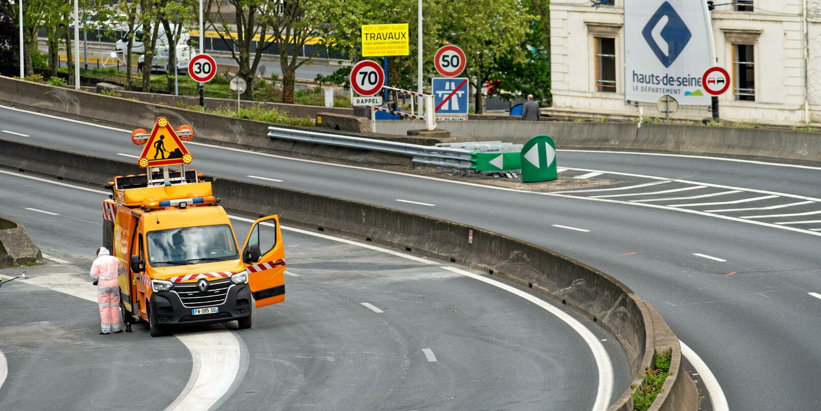 Fermeture de l’A13 : l’autoroute ne rouvrira pas avant le 1er mai, au moins