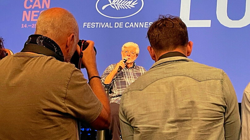 George Lucas à Cannes : la Force est toujours avec lui