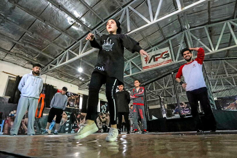 JO 2024 : de Kaboul à Paris, le fabuleux destin de la danseuse de ...