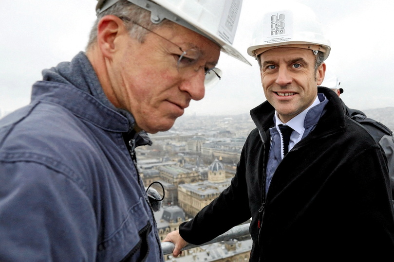 Le grand récit de la reconstruction de Notre-Dame de Paris : 5 ans d'un ...
