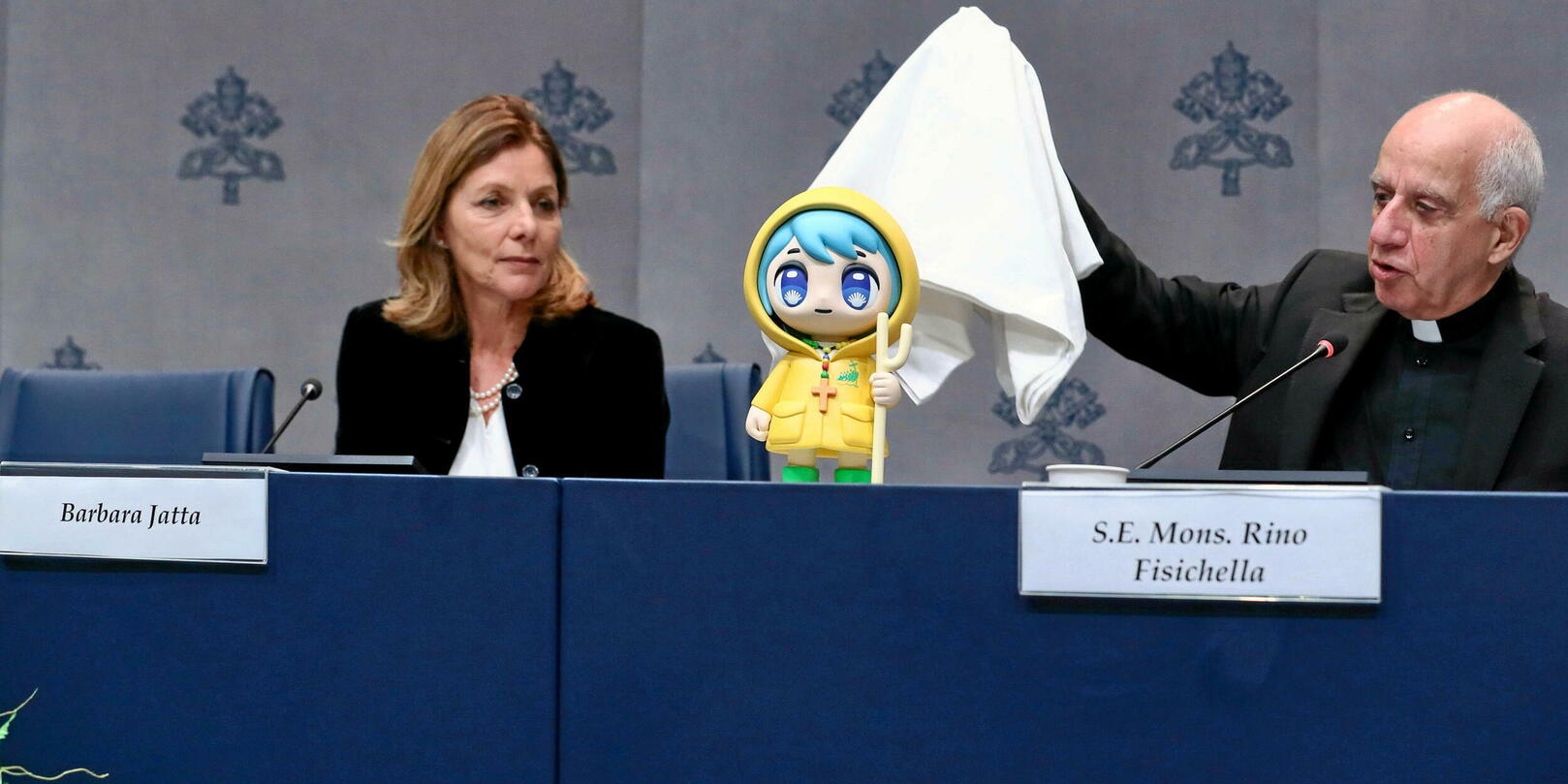 Luce, la mascotte du Vatican qui inspire les croyants