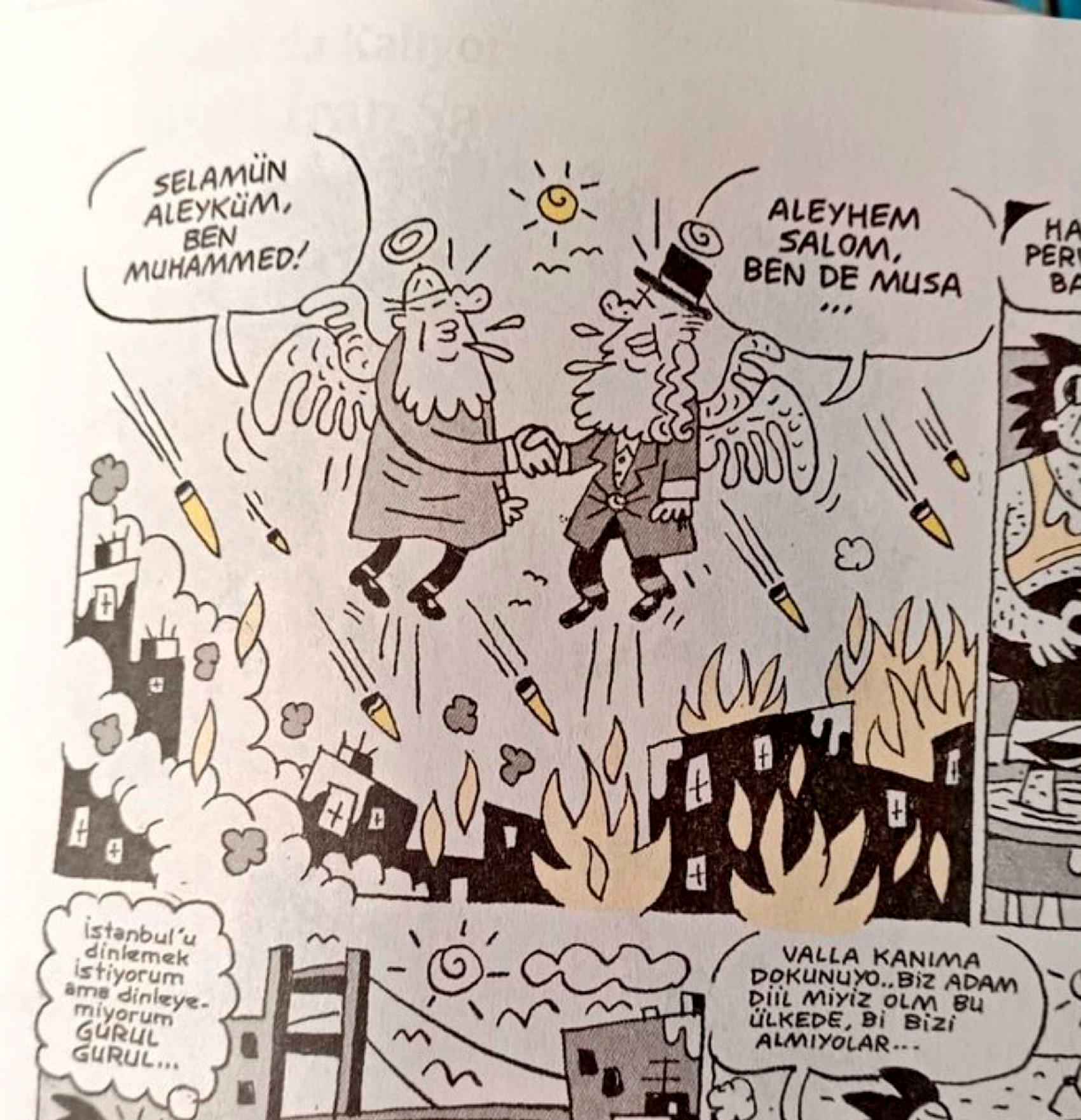 Un journal satirique turc attaqué pour un dessin de Mahomet